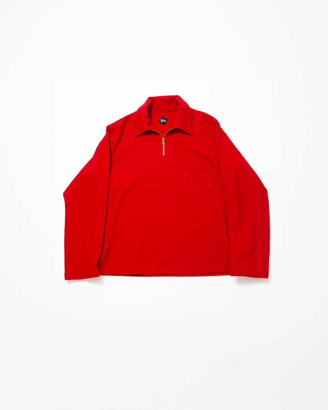 CSJ006 - CORONA・HALF ZIP SAILOR JACKET / Red – THE CORONA UTILITY